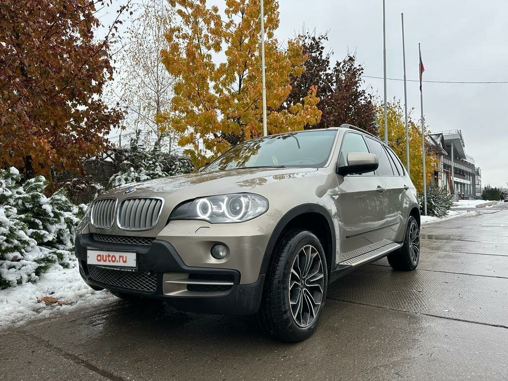 Купить б/у BMW X5 II (E70) 35d 3.0d AT (286 л.с.) 4WD дизель автомат в Москве: серый БМВ Х5 II ...