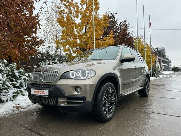 Купить б/у BMW X5 II (E70) 35d 3.0d AT (286 л.с.) 4WD дизель автомат в Москве: серый БМВ Х5 II ...