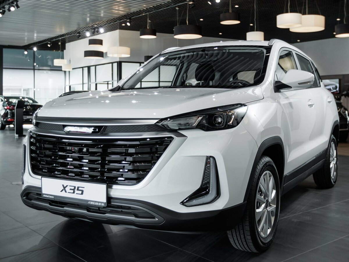 Купить новый BAIC X35 2019-2024 1.5 CVT (136 л.с.) бензин вариатор в Санкт-Петербурге: белый ...