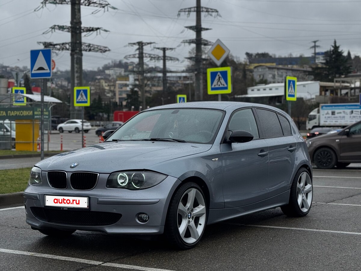 Купить б/у BMW 1 серии I (E81/E82/E87/E88) 120i 2.0 AT (150 л.с.) бензин автомат в Сочи: серый ...