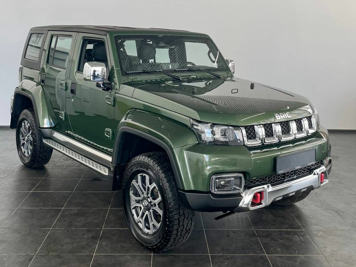 Купить новый BAIC BJ40 I Рестайлинг 2.0 AT (218 л.с.) 4WD бензин автомат в Волгограде: зелёный ...