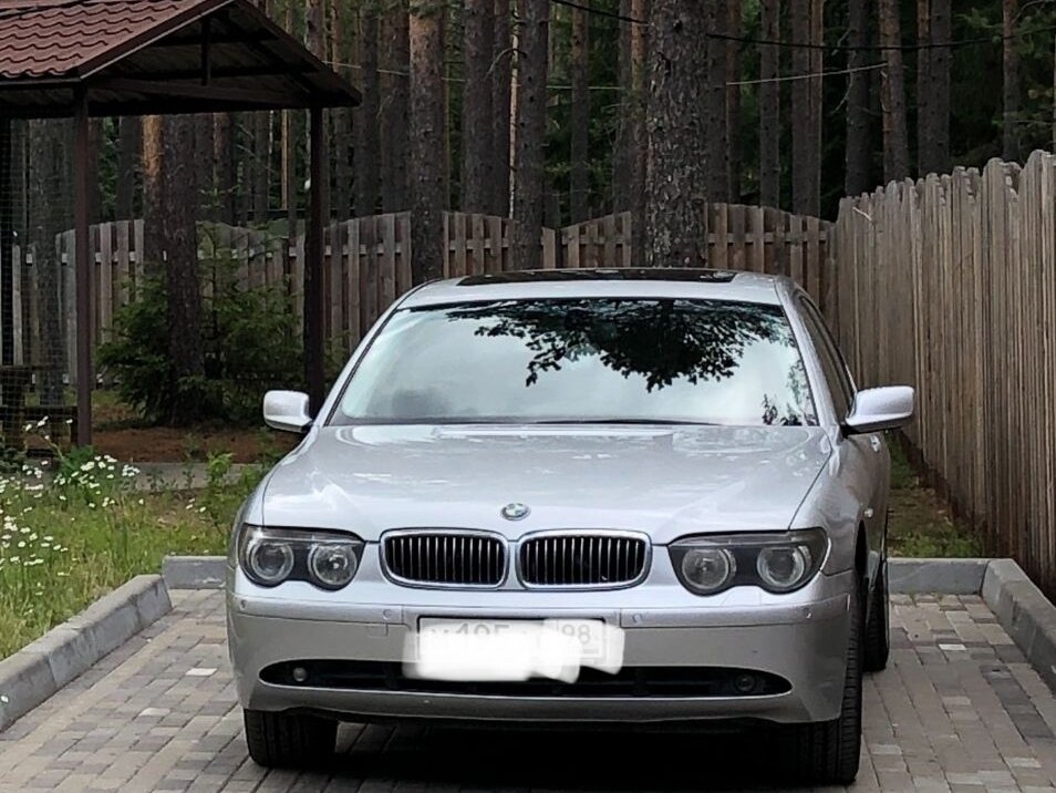 Купить б/у BMW 7 серии IV (E65/E66) 730Li 3.0 AT (231 л.с.) бензин автомат в Кудрово ...