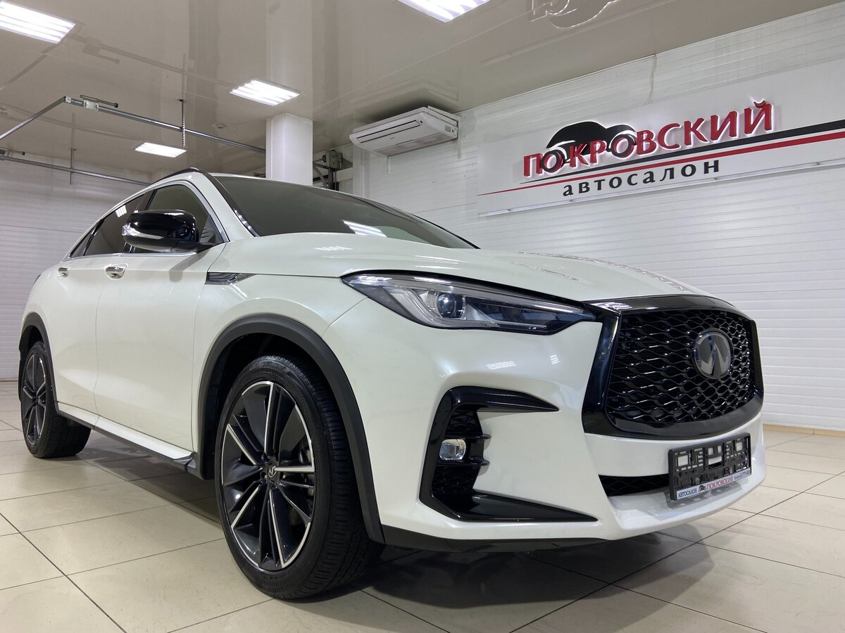 Купить б/у Infiniti QX55 2021-2025 2.0 CVT (249 л.с.) 4WD бензин ...