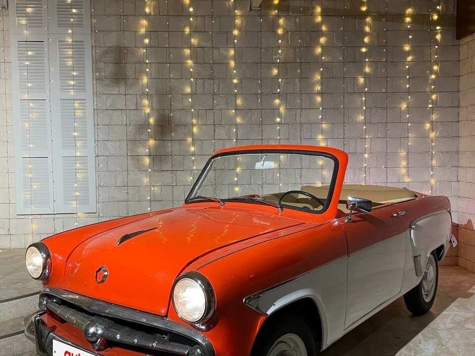 Купить б/у Москвич 407 1958-1963 1.4 MT (45 л.с.) бензин механика в Тольятти: красный Москвич ...