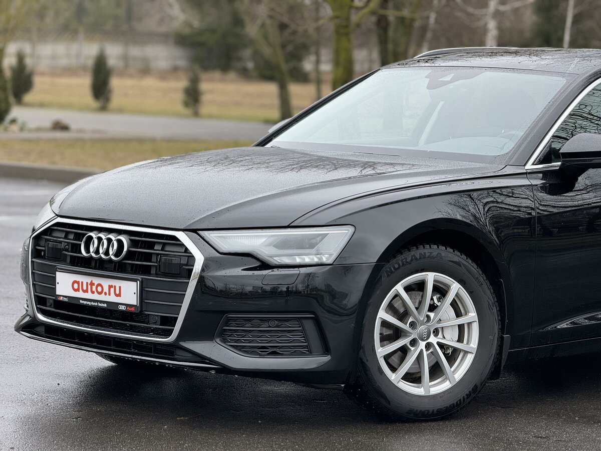 Купить б/у Audi A6 V (C8) 40 TDI 2.0d AMT (204 л.с.) дизель робот в Москве: чёрный Ауди А6 V (C8 ...