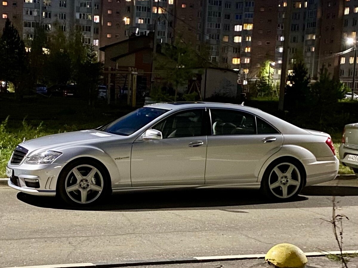 Купить б/у Mercedes-Benz S-Класс V (W221) 600 Long 5.5 AT (517 л.с ...