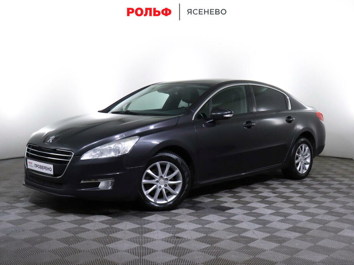 Купить б/у Peugeot 508 I 1.6 AT (150 л.с.) бензин автомат в Москве: серый Пежо 508 I седан 2012 ...