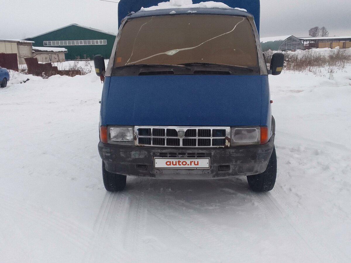 Купить б/у ГАЗ ГАЗель (3302) бензин механика в Переславле-Залесском: синий тент 1994 года на ...