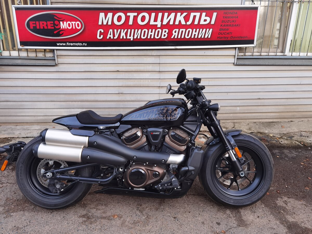 Купить б/у Harley-Davidson Sportster S в Москве: чёрный круизер 2021 ...