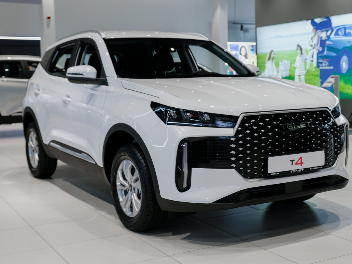 Купить новый TENET T4 2025-2025 1.5 AMT (147 л.с.) бензин робот в Набережных Челнах: белый Тенет ...