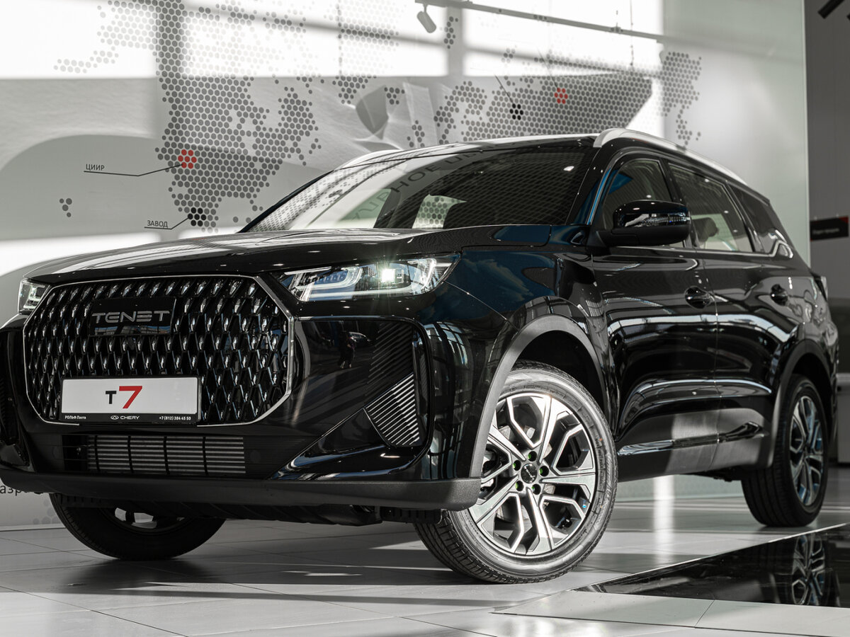 Купить новый TENET T7 2025-2025 1.6 AMT (150 л.с.) бензин робот в Москве: чёрный Тенет Т7 2025 ...