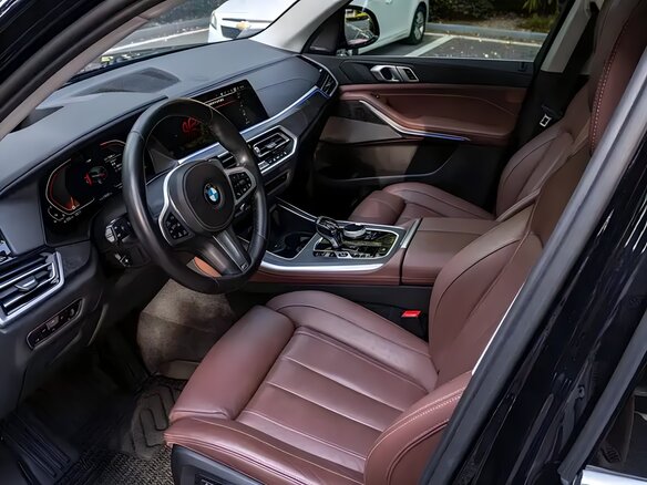 Купить б/у BMW X5 IV (G05/G18) 40i 3.0 AT (340 л.с.) 4WD бензин автомат в Краснодаре: чёрный БМВ ...