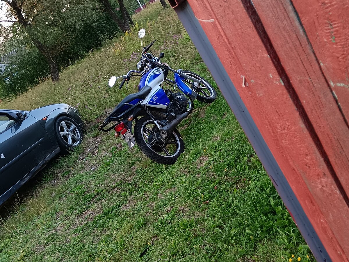 Купить б/у Motoland Alpha RX карбюратор 4 передачи в Судогде: синий ...