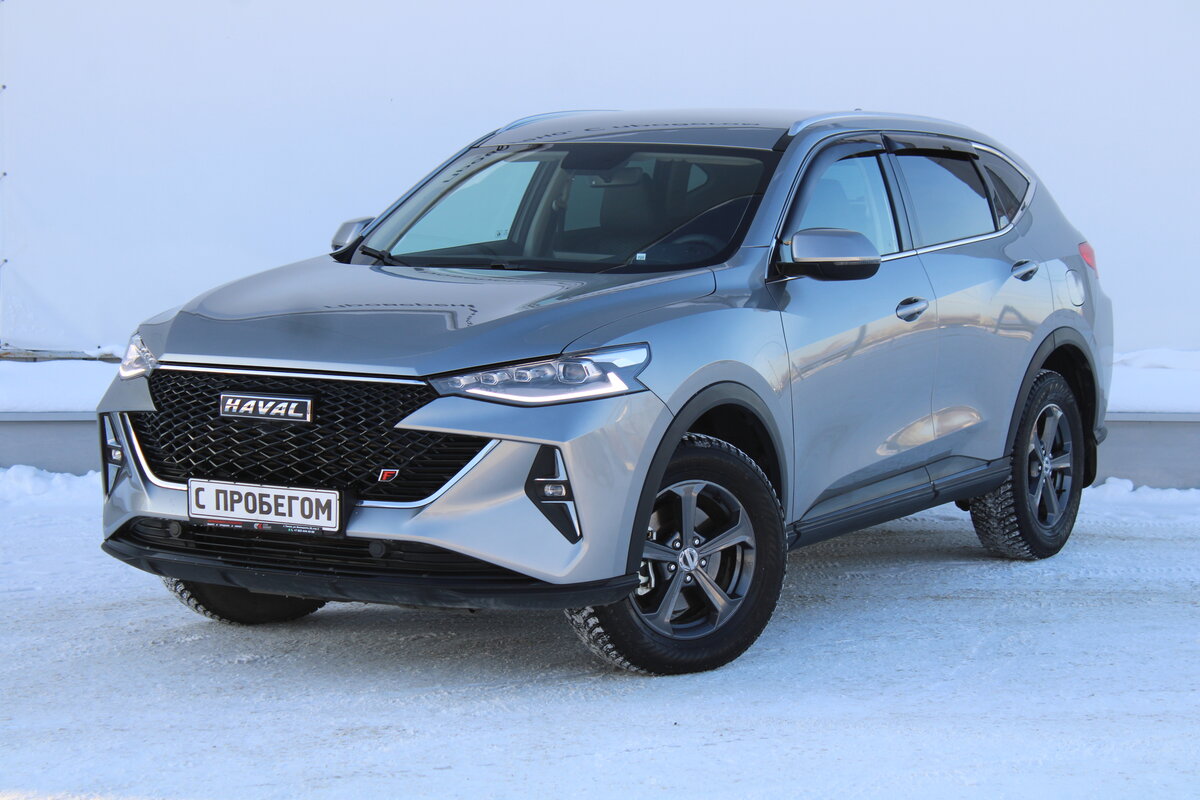 Купить б/у Haval F7 I Рестайлинг 2.0 AMT (190 л.с.) 4WD бензин робот в Томске: серый Хавэйл Ф7 I ...