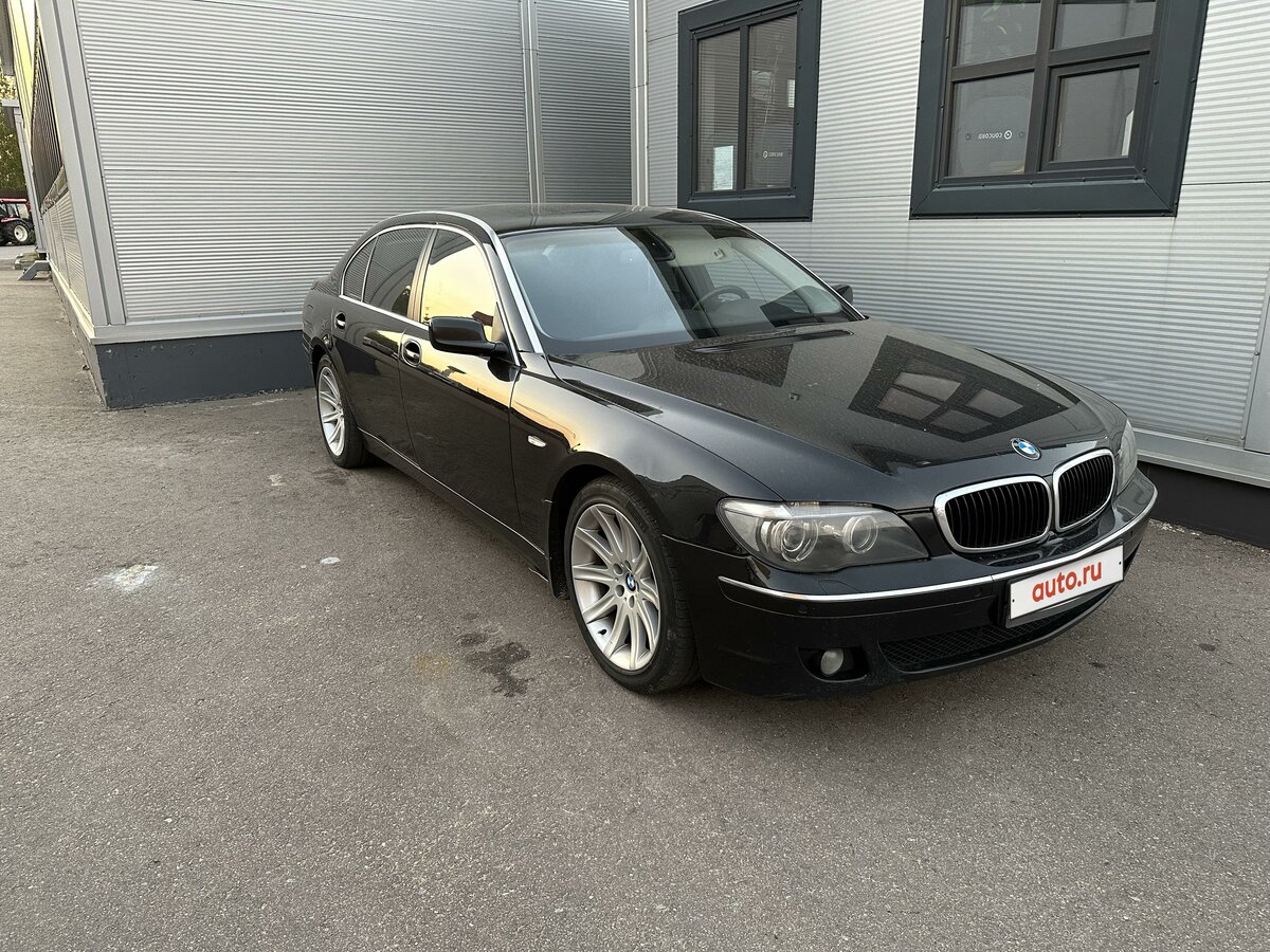 Купить б/у BMW 7 серии IV (E65/E66) Рестайлинг 750i 4.8 AT (367 л.с.) бензин автомат в Москве ...