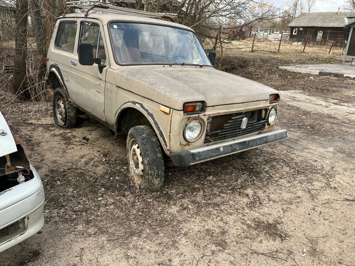 Купить б/у Lada (ВАЗ) 2121 (4x4) I 1.6 MT (80 л.с.) 4WD бензин механика в Москве: серый Лада ...