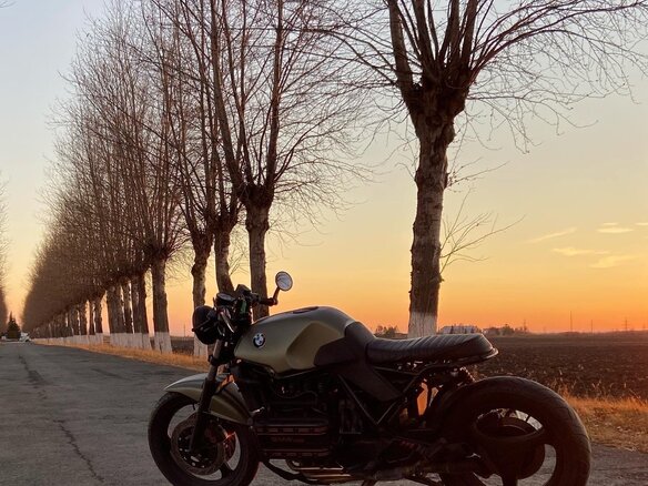 Купить б/у BMW K 1100 LT инжектор в Тюмени: зелёный кастом 1994 года по ...