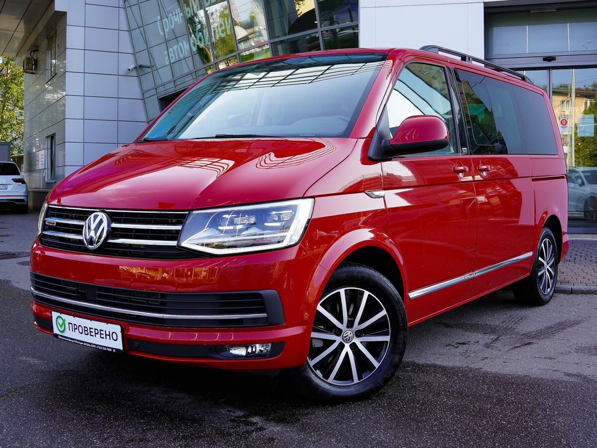 Купить б/у Volkswagen Multivan T6 2.0d AMT (204 л.с.) 4WD дизель робот ...