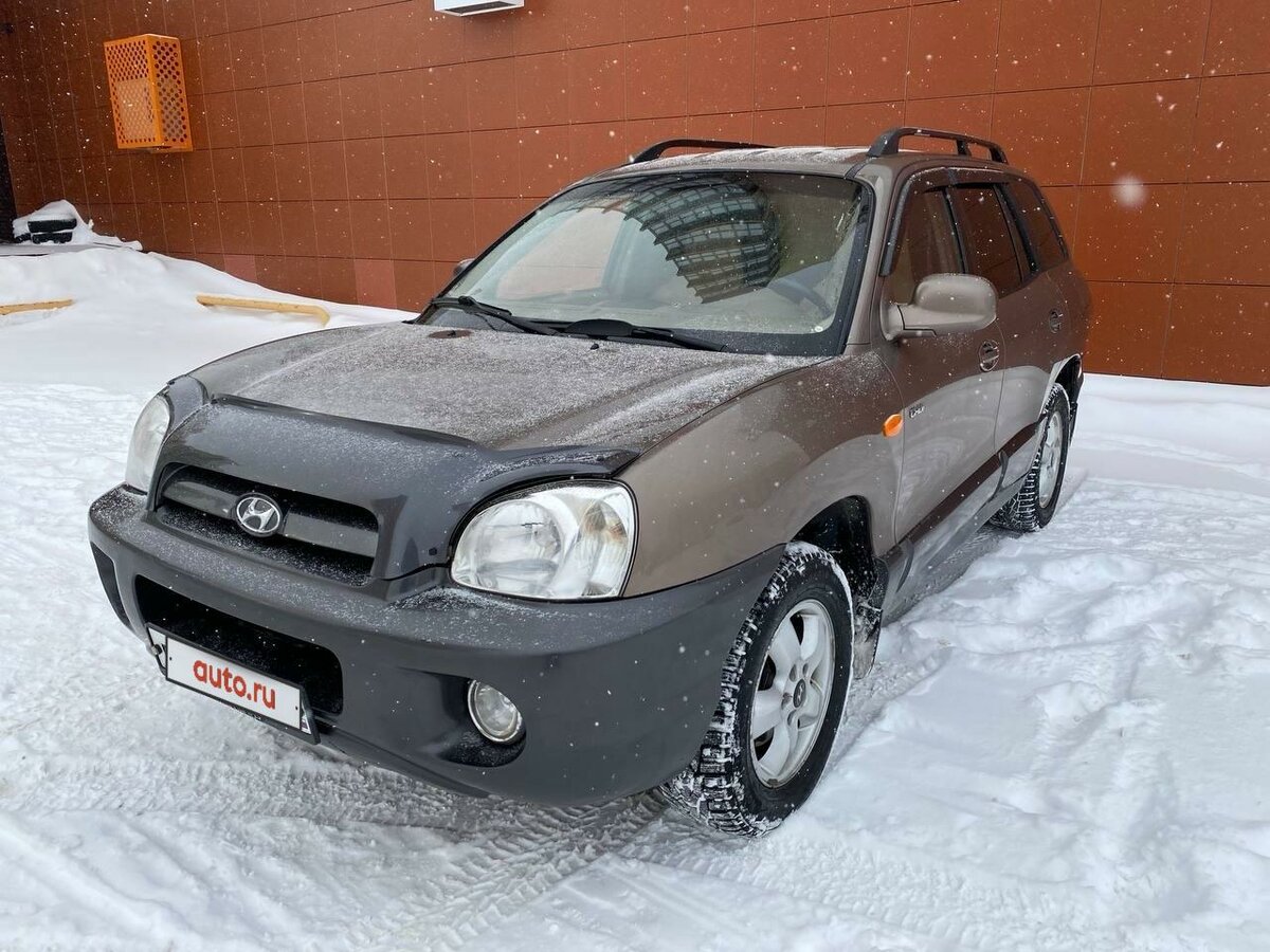 Купить б/у Hyundai Santa Fe I 2.0d AT (112 л.с.) 4WD дизель автомат в ...