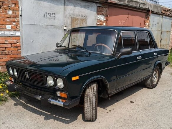Купить б/у Lada (ВАЗ) 2106 1976-2006 5-speed 1.6 MT (74 л.с.) бензин механика в Москве: зелёный ...