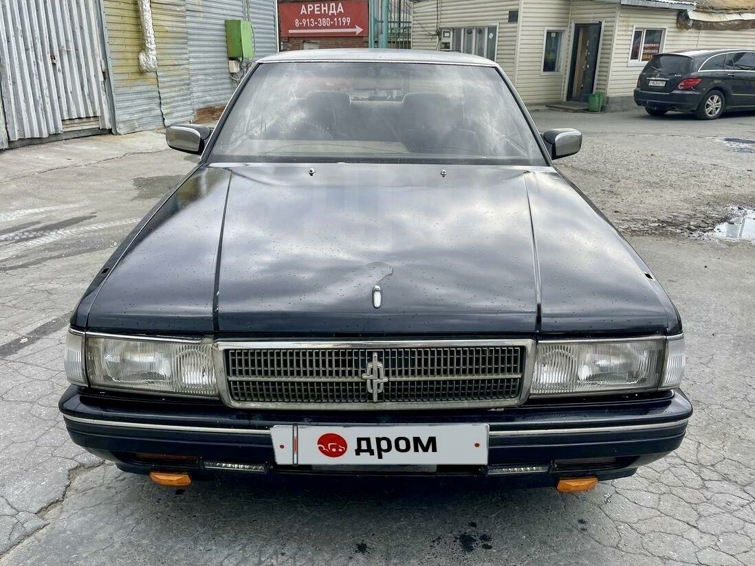 Купить б/у Nissan Gloria VIII (Y31) 2.0 AT (210 л.с.) бензин автомат в Новосибирске: серый ...