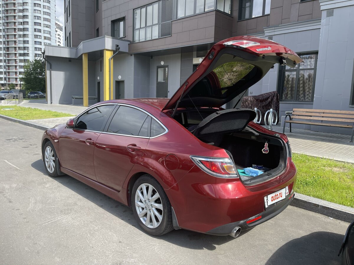Купить б/у Mazda 6 II (GH) Рестайлинг 2.0 AT (147 л.с.) бензин автомат ...