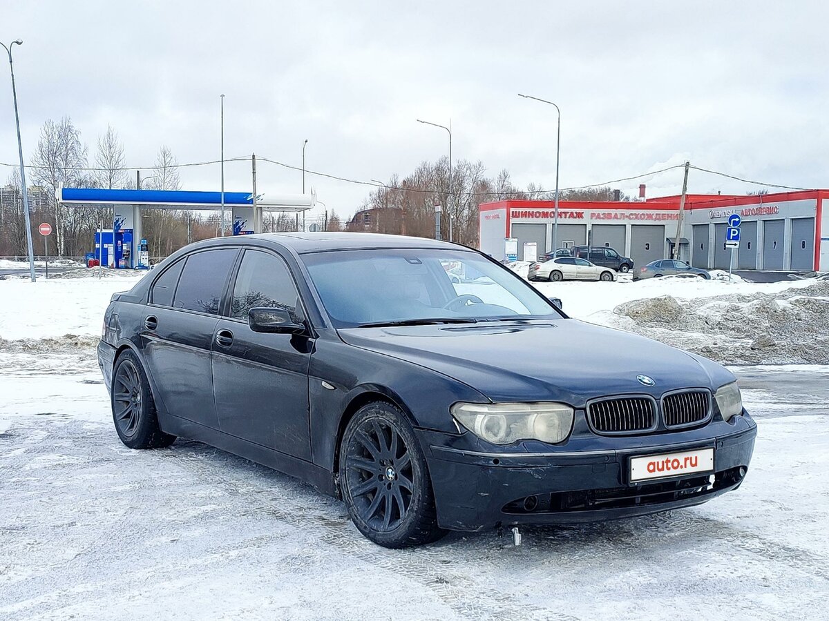 Купить б/у BMW 7 серии IV (E65/E66) 745Li 4.4 AT (333 л.с.) бензин автомат в Санкт-Петербурге ...