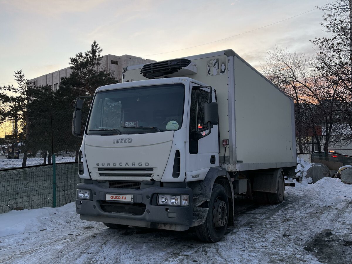 Купить б/у IVECO EuroCargo дизель механика в Челябинске: белый ...