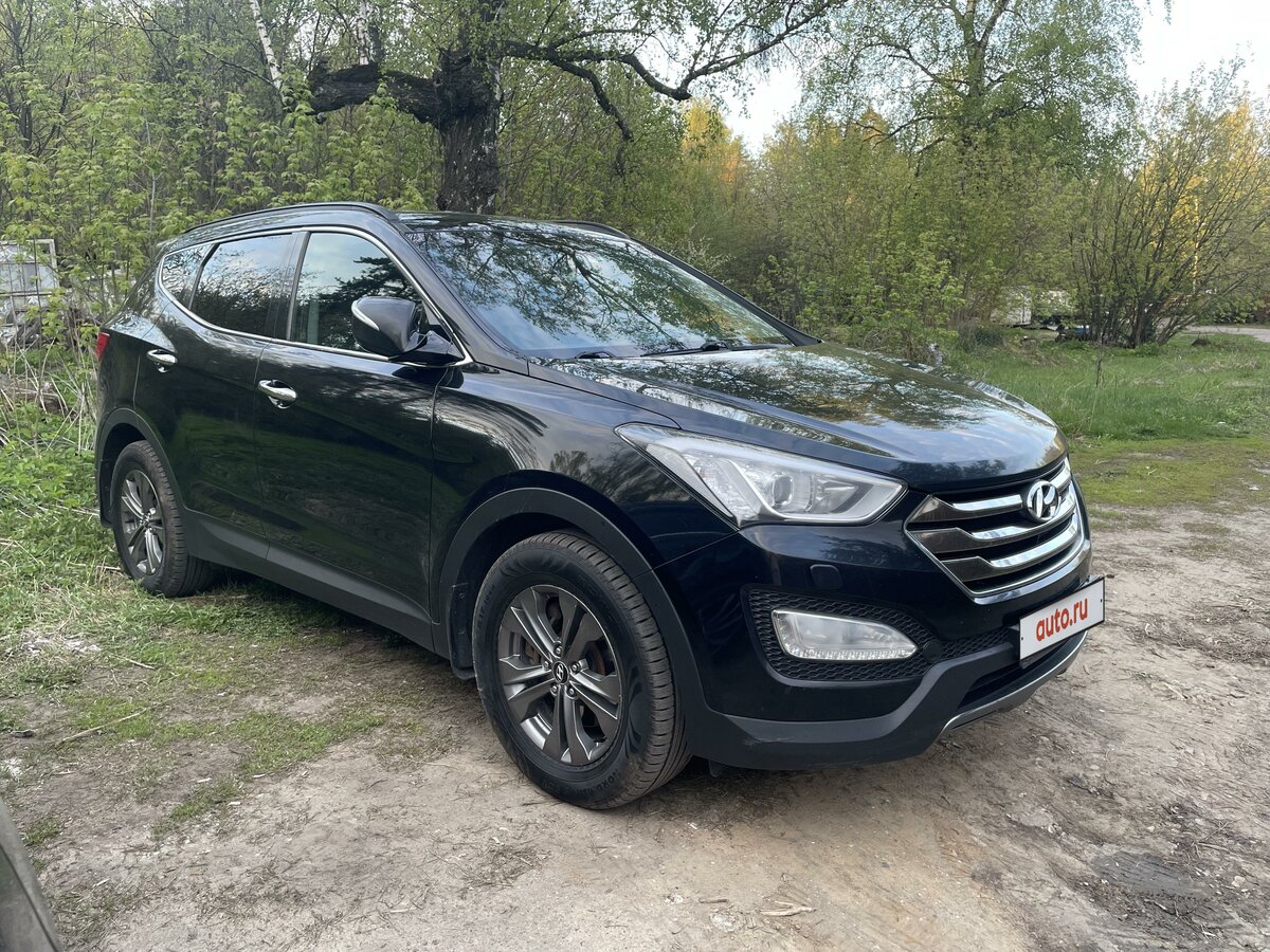 Купить б/у Hyundai Santa Fe III 2.2d AT (197 л.с.) 4WD дизель автомат в ...