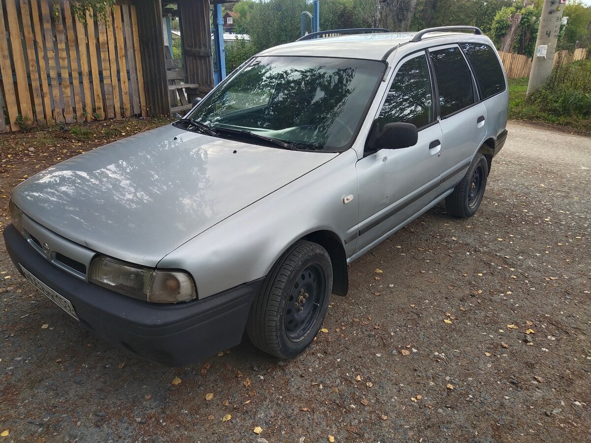 Купить б/у Nissan Sunny Y10 2.0d MT (76 л.с.) дизель механика в Кунгуре: серебристый Ниссан ...