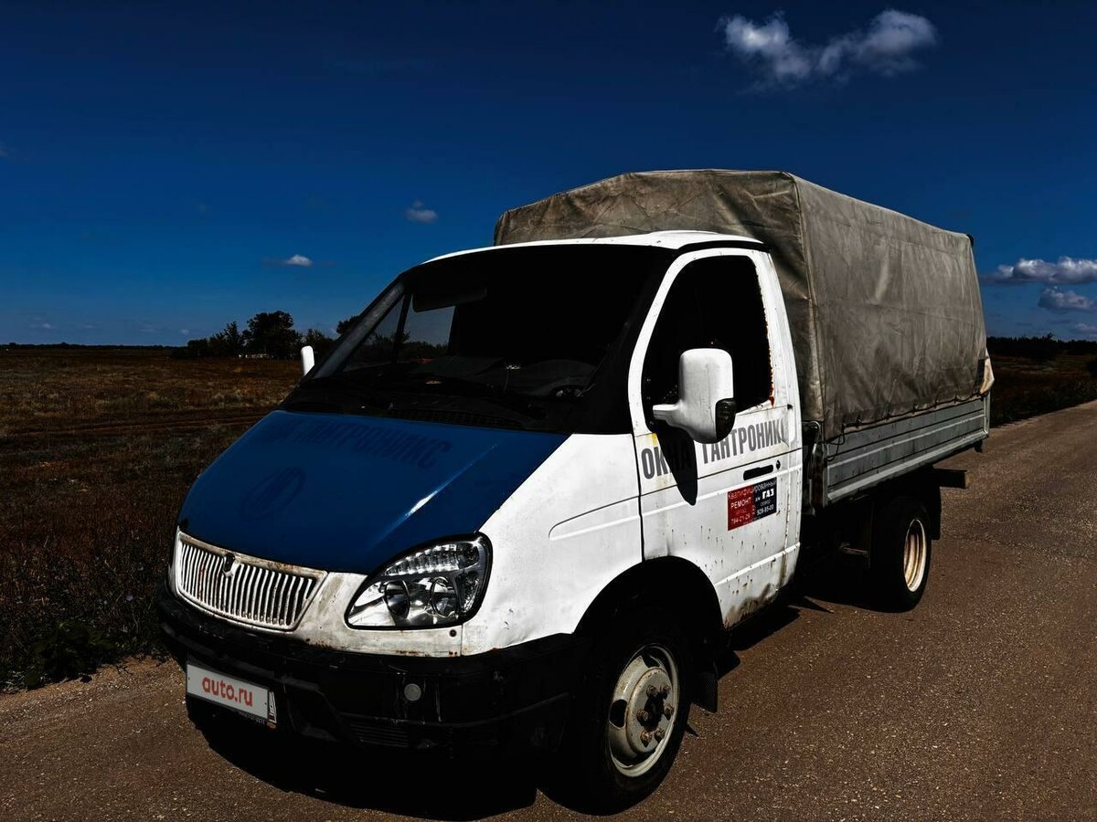 Купить б/у ГАЗ ГАЗель (3302) бензин механика в Саратове: белый тент 2006 года на Авто.ру ID ...