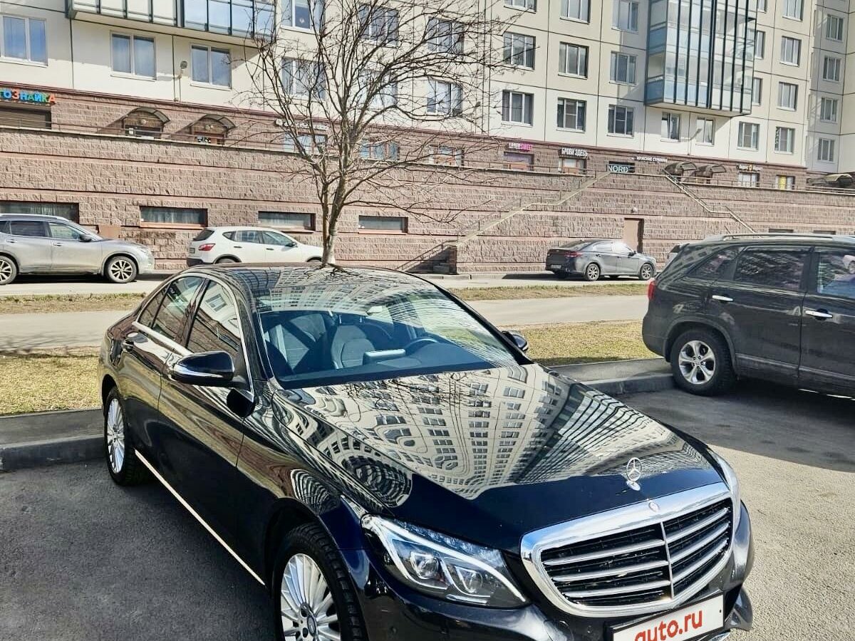Купить б/у Mercedes-Benz C-Класс IV (W205) 180 1.6 AT (156 л.с.) бензин ...