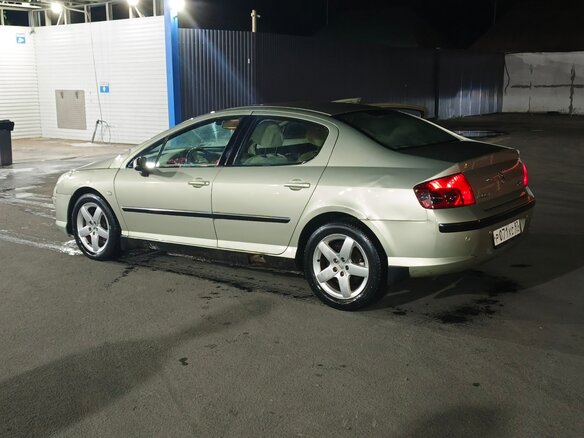Купить б/у Peugeot 407 2004-2011 4-speed 2.0 AT (136 л.с.) бензин автомат в Истре: серый Пежо ...