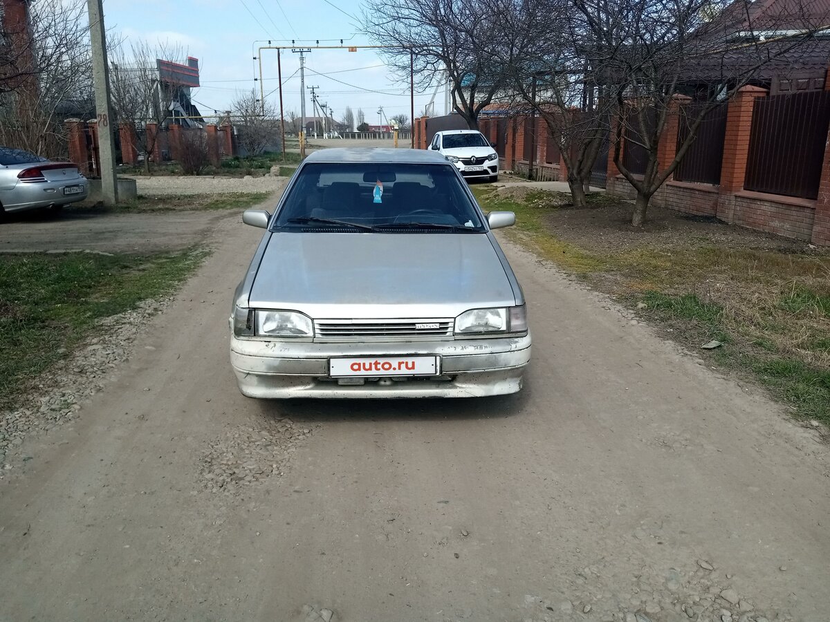 Купить б/у Mazda 323 III (BF) 1.4 MT (60 л.с.) бензин механика в Тимашевске: серебристый Мазда ...