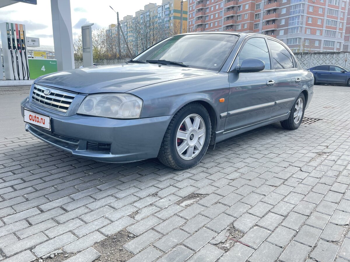 Купить б/у Kia Magentis I 2.5 AT (169 л.с.) бензин автомат в Твери: серый Киа Маджентис I седан ...