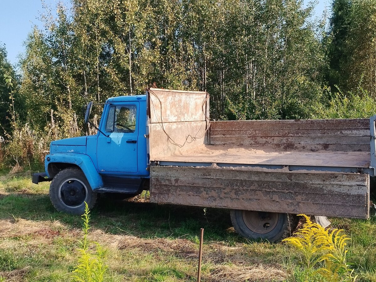 Купить б/у ГАЗ 3307 бензин механика в Пскове: синий бортовой грузовик 1991 года по цене 200 000 ...