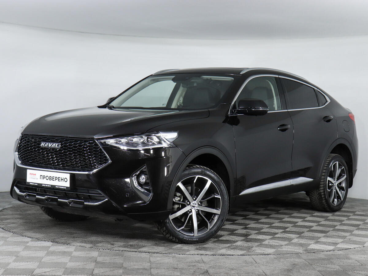Купить б/у Haval F7x I 1.5 AMT (150 л.с.) 4WD бензин робот в Химках: чёрный Хавэйл Ф7х I ...