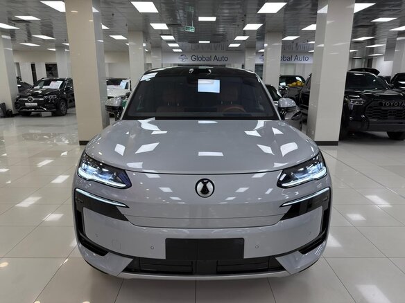 Купить б/у Denza N9 2024-2025 2.0hyb CVT (925 л.с.) 4WD гибрид вариатор в Москве: белый Денза Н9 ...