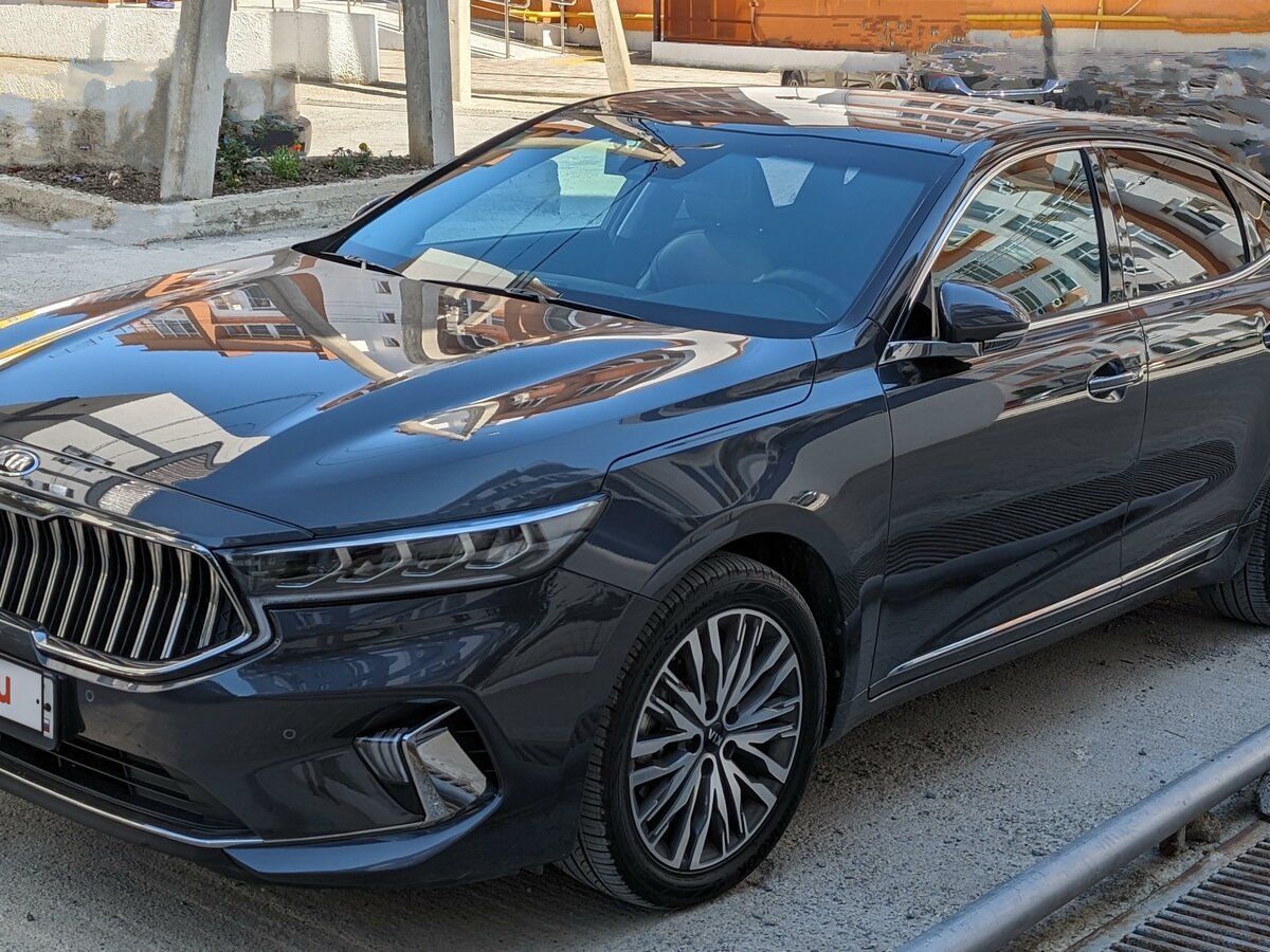 Купить б/у Kia K7 YG (II) Рестайлинг 2.5 AT (198 л.с.) бензин автомат в Краснодаре: серый Киа K7 ...