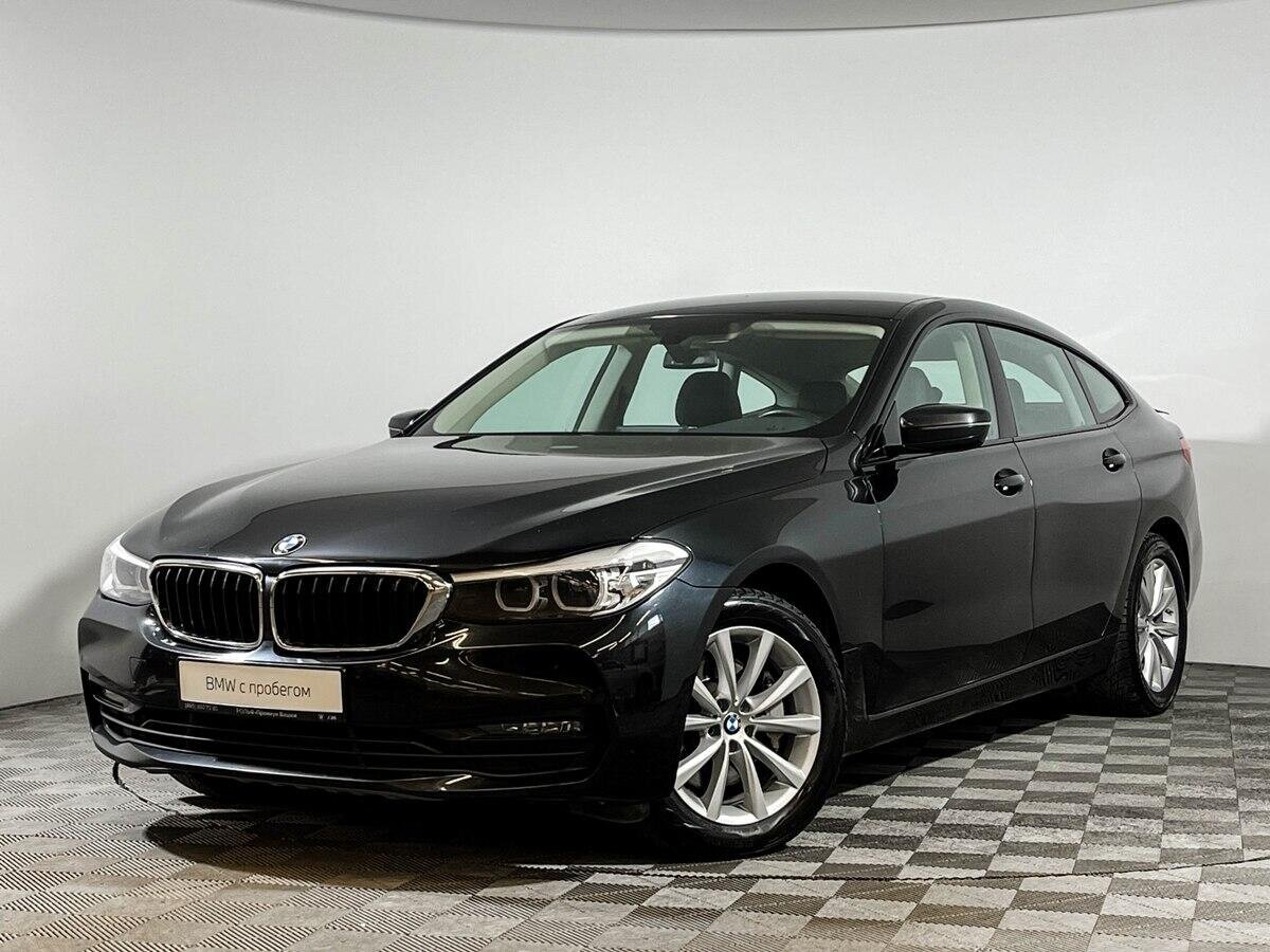 Купить б/у BMW 6 серии IV (G32) 630i 2.0 AT (249 л.с.) бензин автомат в Москве: чёрный БМВ 6 ...