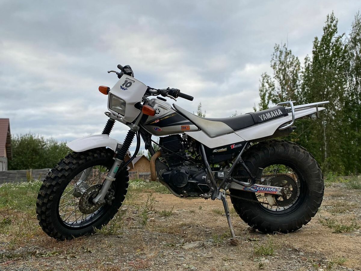 Купить б/у Yamaha TW200 карбюратор 5 передач в Нижнем Тагиле: белый ...