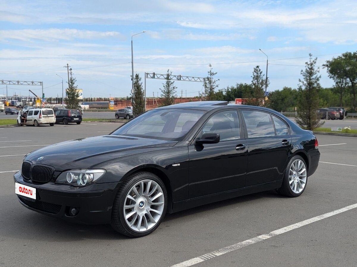 Купить б/у BMW 7 серии IV (E65/E66) Рестайлинг 750Li 4.8 AT (367 л.с.) бензин автомат в ...