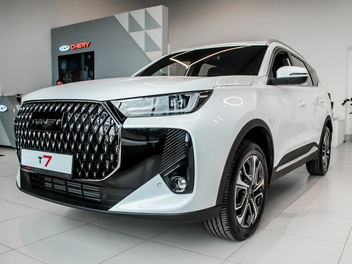 Купить новый TENET T7 2025-2025 1.6 AMT (150 л.с.) бензин робот в Москве: белый Тенет Т7 2025 ...