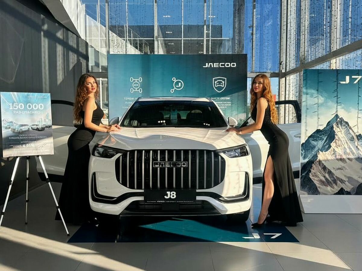 Купить новый Jaecoo J8 2024-2026 2.0 AMT (249 л.с.) 4WD бензин робот в ...