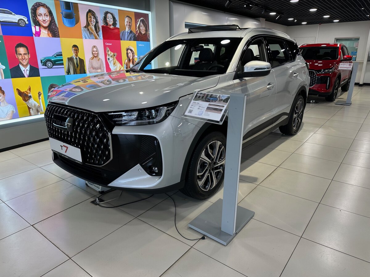 Купить новый TENET T7 2025-2025 1.6 AMT (150 л.с.) 4WD бензин робот в Москве: серебристый Тенет ...