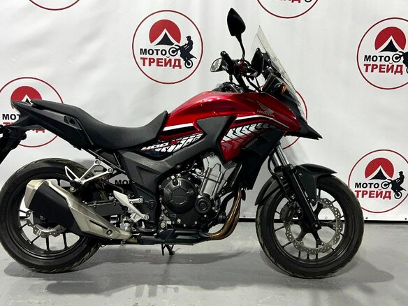 Купить б/у Honda 400X в Химках: красный туристический эндуро 2018 года на Авто.ру ID 1124586539