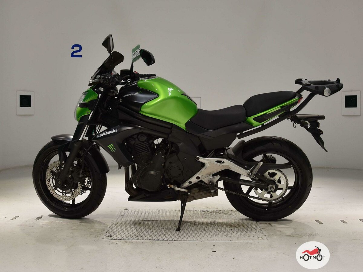 Купить б/у Kawasaki ER-6N инжектор 6 передач в Москве: зелёный классик 2012 года на Авто.ру ID ...