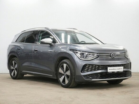 Купить б/у Volkswagen ID.6 2021-2025 X Electro AT (132.0 кВт) электро автомат в Химках: серый ...