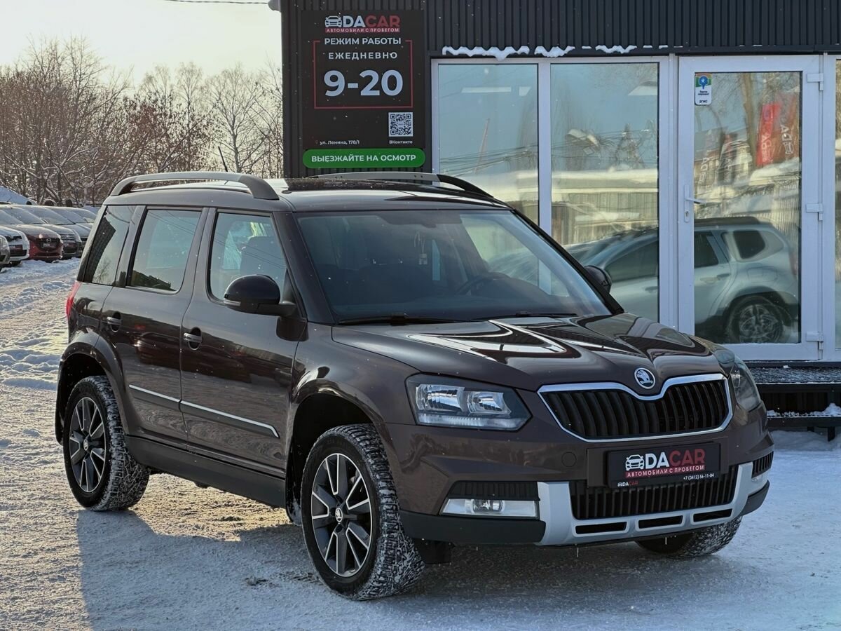 Купить б/у Skoda Yeti I Рестайлинг 1.8 AMT (152 л.с.) 4WD бензин робот ...