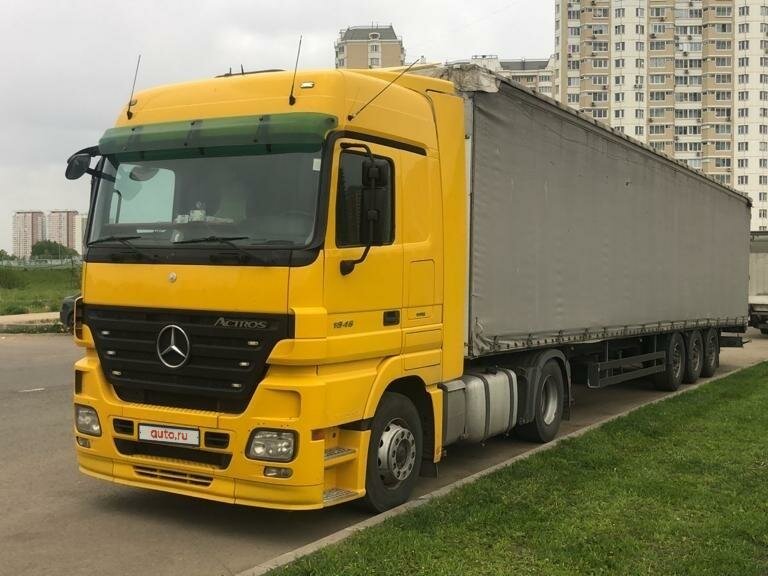 Купить б/у Mercedes-Benz Actros дизель механика в Москве: жёлтый 2008 ...